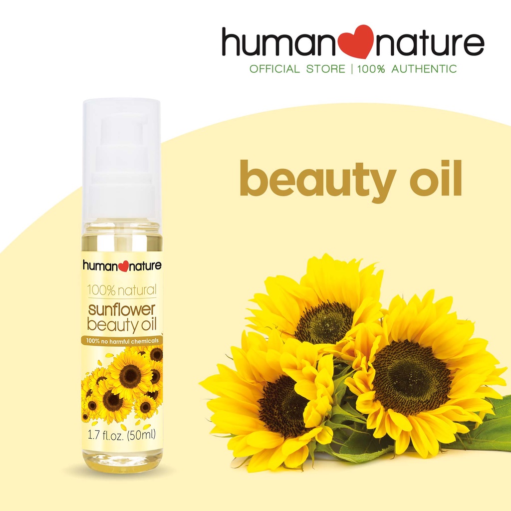 Human Nature Sunflower Seed Beauty Oil | Shopee Philippines
