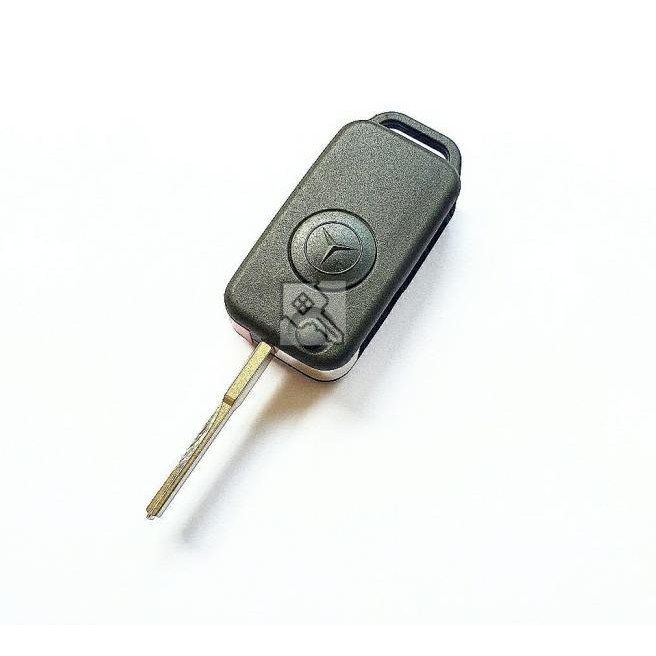 Mercy Mercedes Benz 1 Button W124 W210 W202 Car Flip Key Fob Folding ...