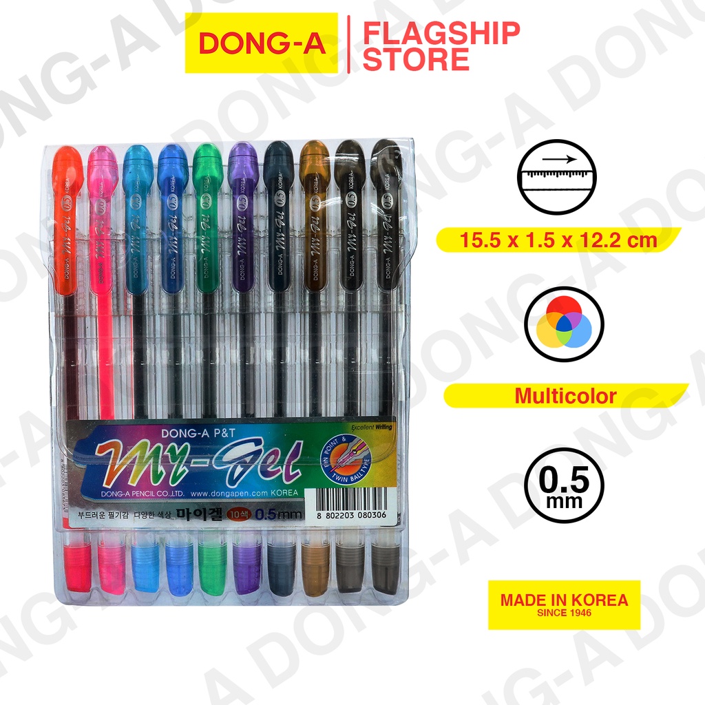 Dong-A My Gel 10 Color Sets 111110 | Shopee Philippines
