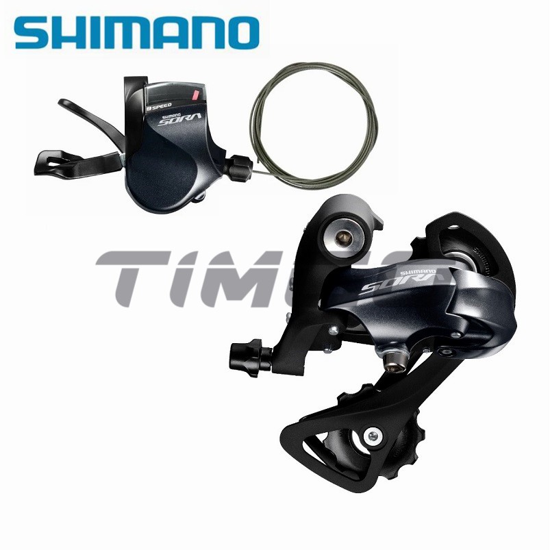 Shimano SORA R3000 Road Bike 1×9 Speed Set SL-R3000 Right Shifter RD ...