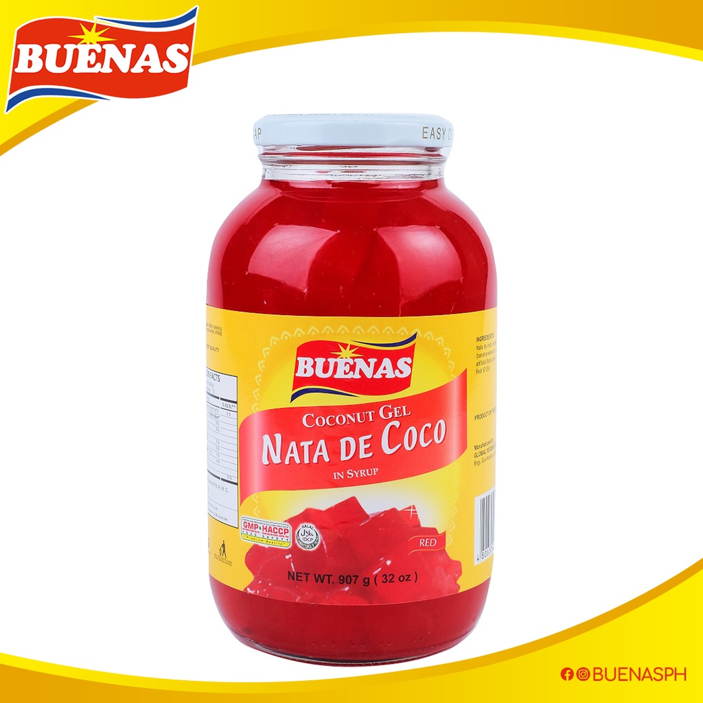 Buenas Nata De Coco 32oz (Red) | Shopee Philippines