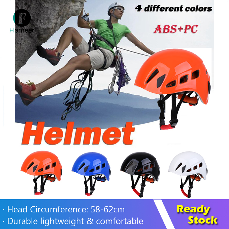 Flameer Professional Outdoor Rock Climbing Caving Rappelling Head ...