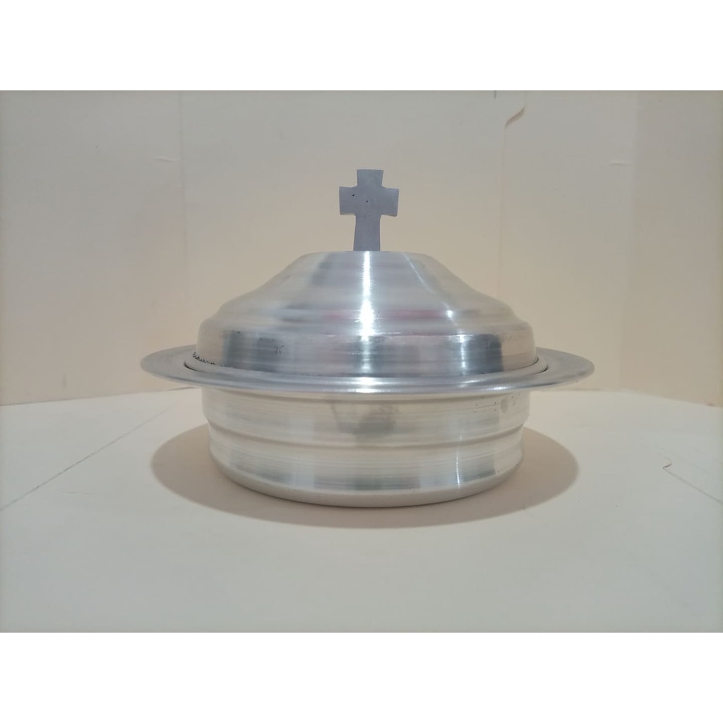 PCBS Aluminum Communion Bread Tray (Stacking Bread Plate for Ostya ...