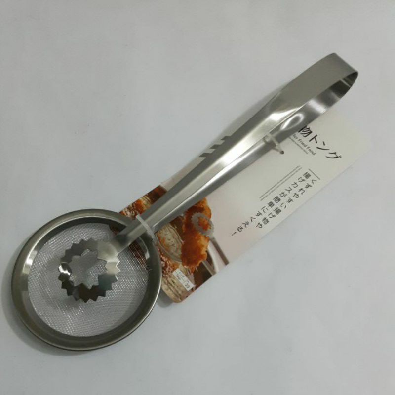 TONG For Fried Food ( Stainless Steel) | Shopee Philippines