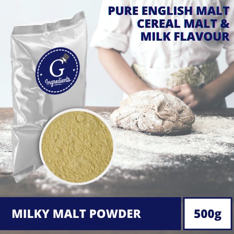 [UK-Formulation] Milky Malt Powder 500grams [Malted milk, Instant ...