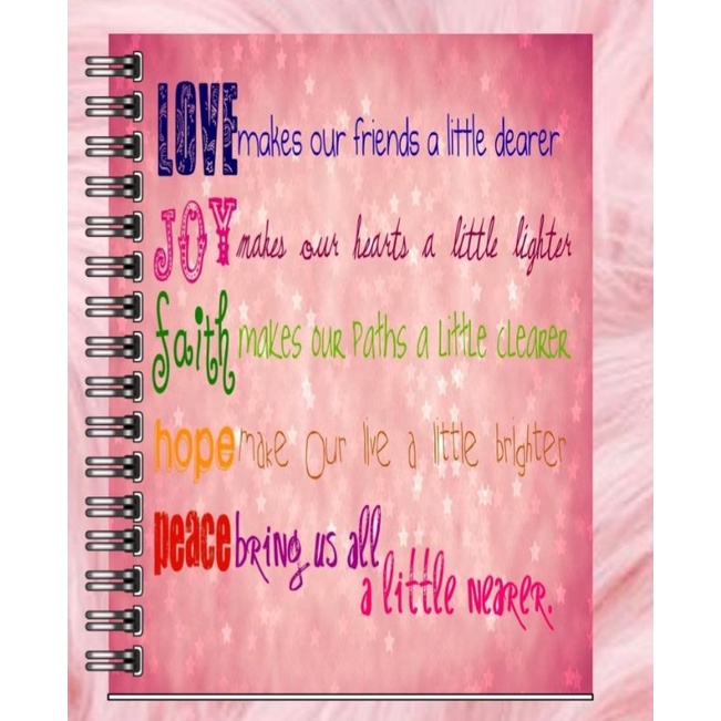 Personalized Notebook, Tickler, A6 size, A5 size | Shopee Philippines