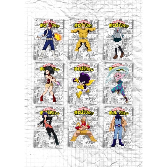 Class 1-A / The Big 3 Student Posters (Laminated) | Shopee Philippines