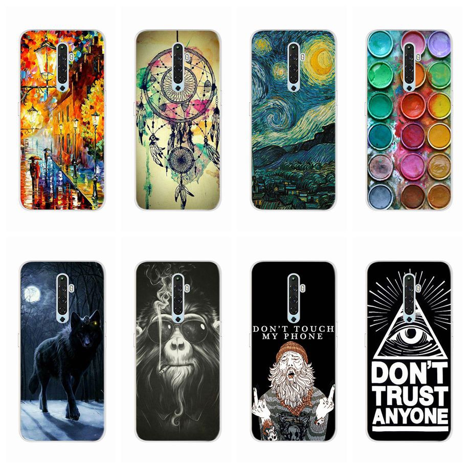Oppo Reno 2F 2Z Phone Case Cover Oppo Reno2 F Soft Case Shockproof ...