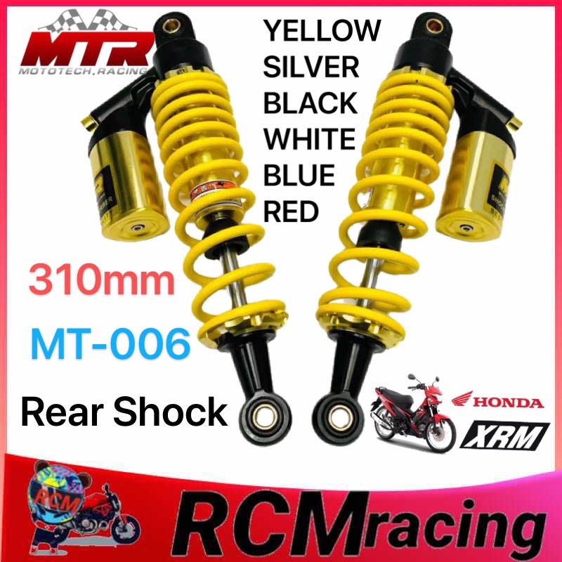 MTR Rear Shock for Wave XRM 310mm | Shopee Philippines