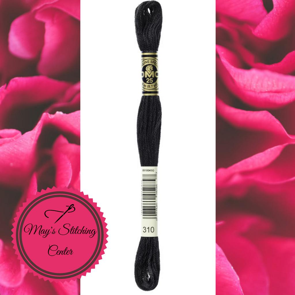 DMC Cotton Thread 310 (With Minimum Purchase)(PLEASE READ ITEM ...