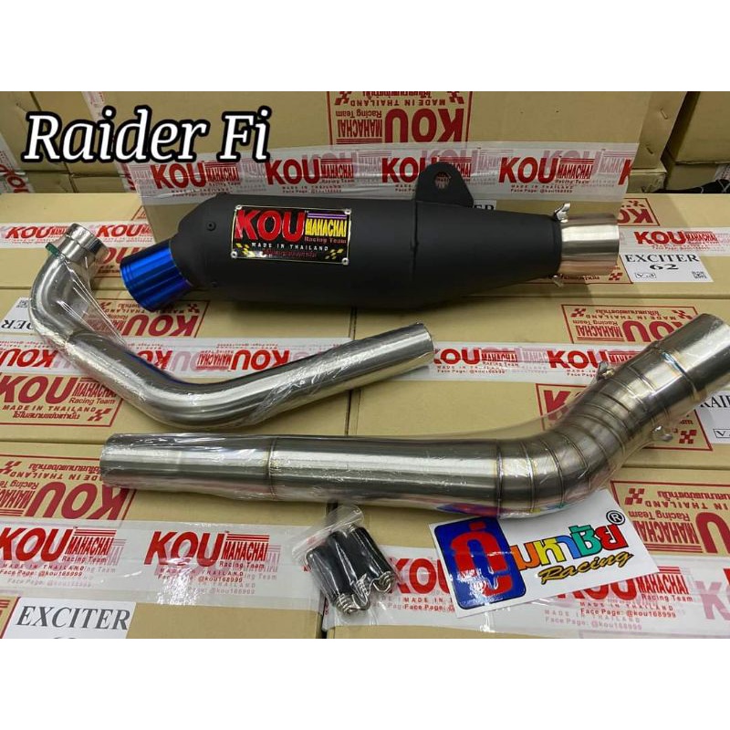 KOU power pipe version 3 v3 dream cut for Sniper 150, Raider 150 carb ...