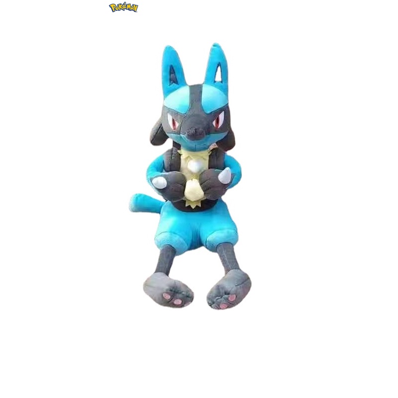 Pokémon Large Lucario Plush - Licensed Stuffed Animal Toy - Ages 2 ...