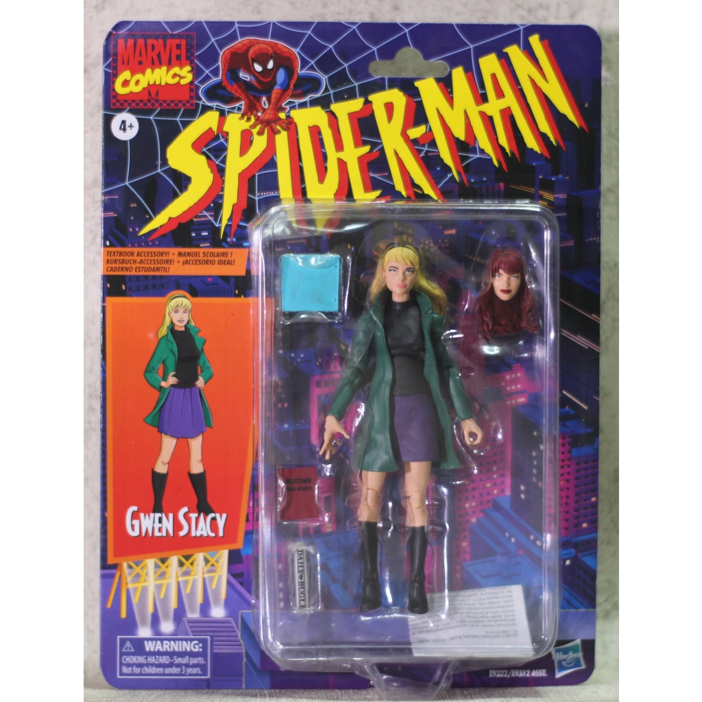 Marvel Legends Spider-Man Retro Gwen Stacy Card | Shopee Philippines