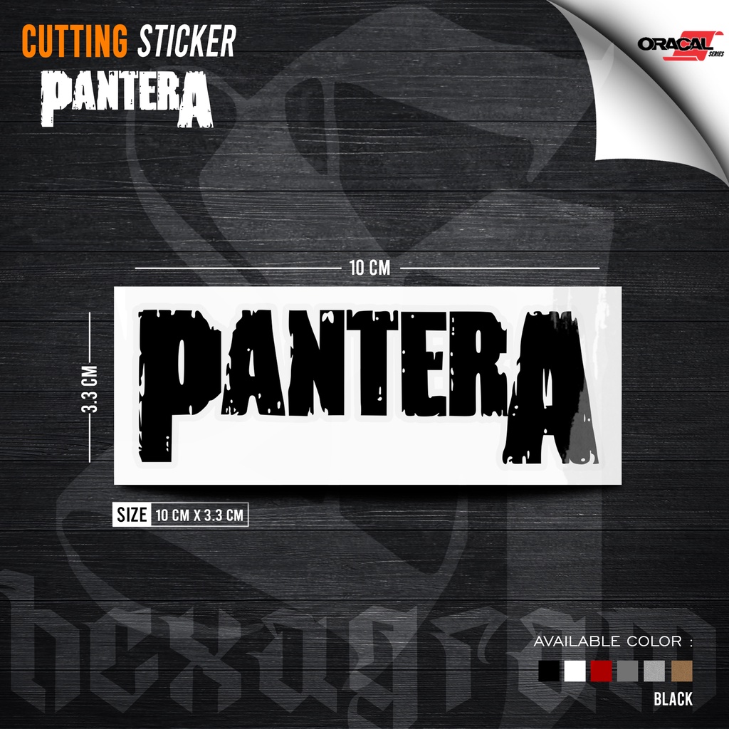 Pantera Sticker Cutting | Pantera Cutting Band Sticker | Pantera | Shopee Philippines