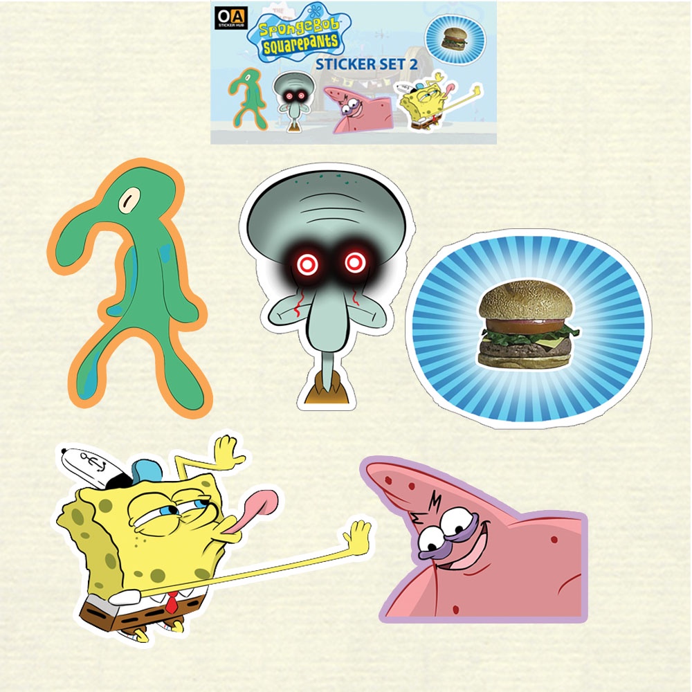Spongebob memes Sticker set | Shopee Philippines