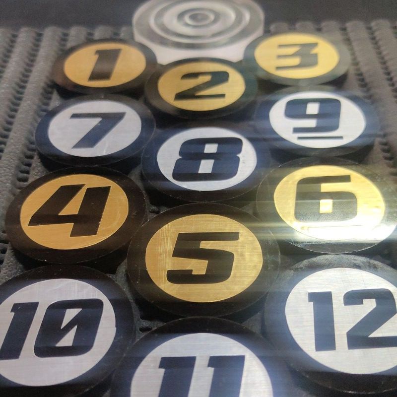 Pool Chips / Pitcha ( PREMIUM ) Fiber - Acrylic (Midnight-Black) Picha ...