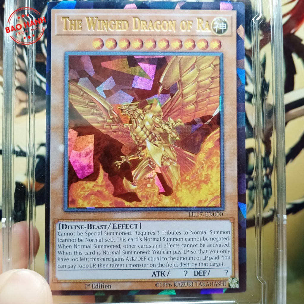Yugioh Yugi Muto Card The Winged Dragon Of Ra one Of The Three Great ...