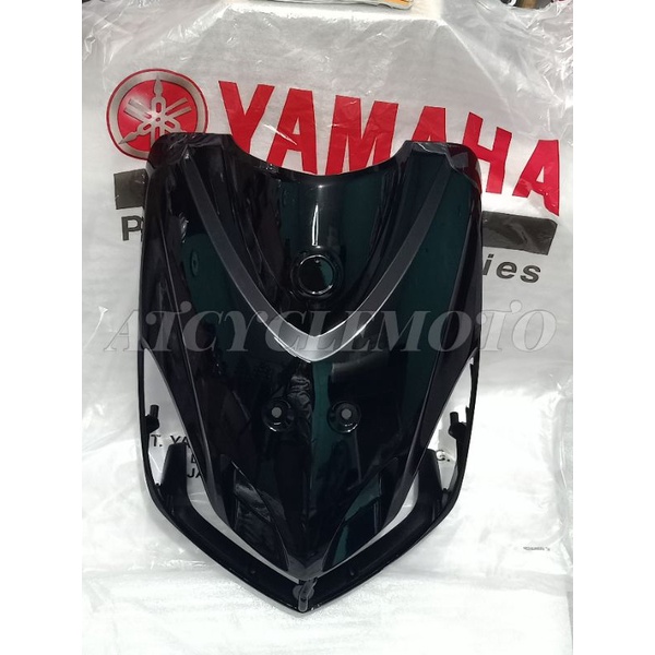 LEG SHIELD 1 FOR MIO SPORTY GLOSSY BLACK ORIGINAL YAMAHA | Shopee ...