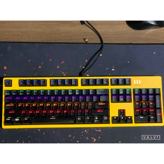 Abko Hacker Gaming Mechanical keyboard key board | Shopee Philippines