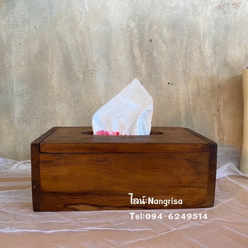Teak Tissue Box Tissue Box Tissue Box (Made from Real Teak) | Shopee ...