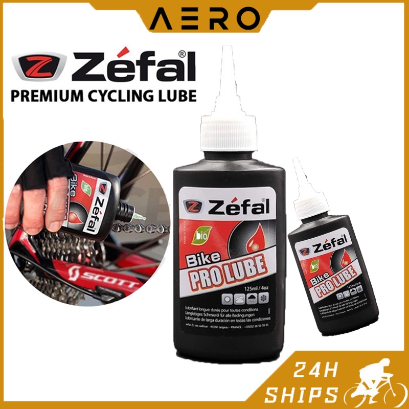 Bike lube bicycle Chain lubricant oil Zéfal Bike Bio PRO LUBE MTB road ...