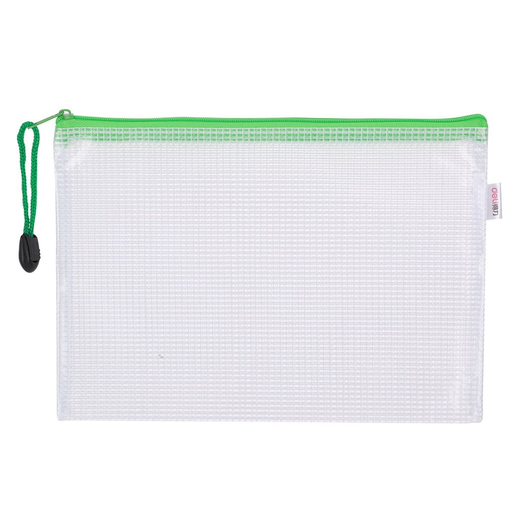 Deli Mesh A5 Zip Bag Portable Folder E5656 | Shopee Philippines
