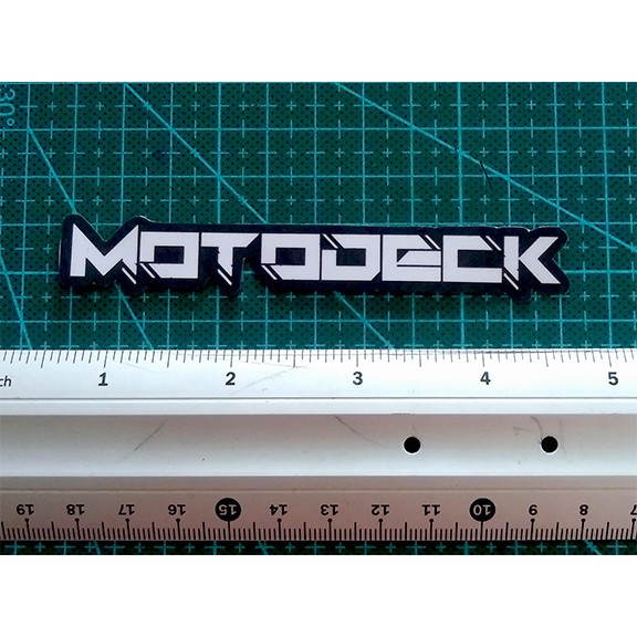 Motodeck Inspired Motor Sticker | Shopee Philippines