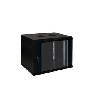 9U 9-Layer Wallmounted Data CAbinet / Server Rack W=600 x D=450mm x H=1 ...