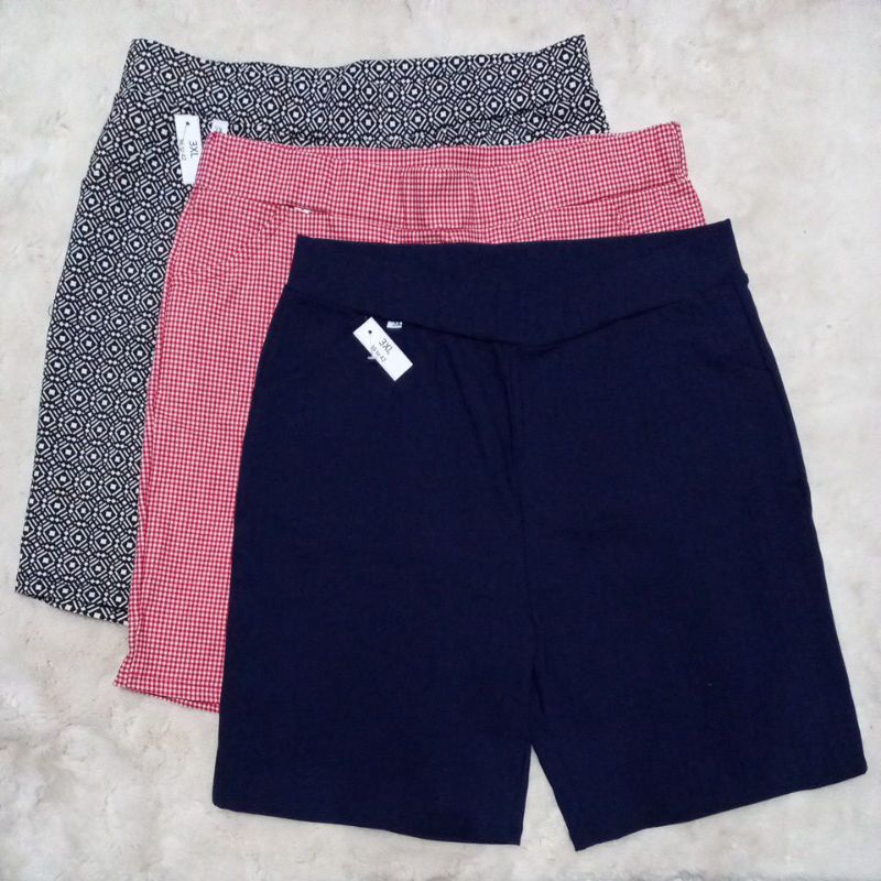 Perfect Feel By Zen 3xl Plus Size Tokong Shorts for Women Stretchable ...