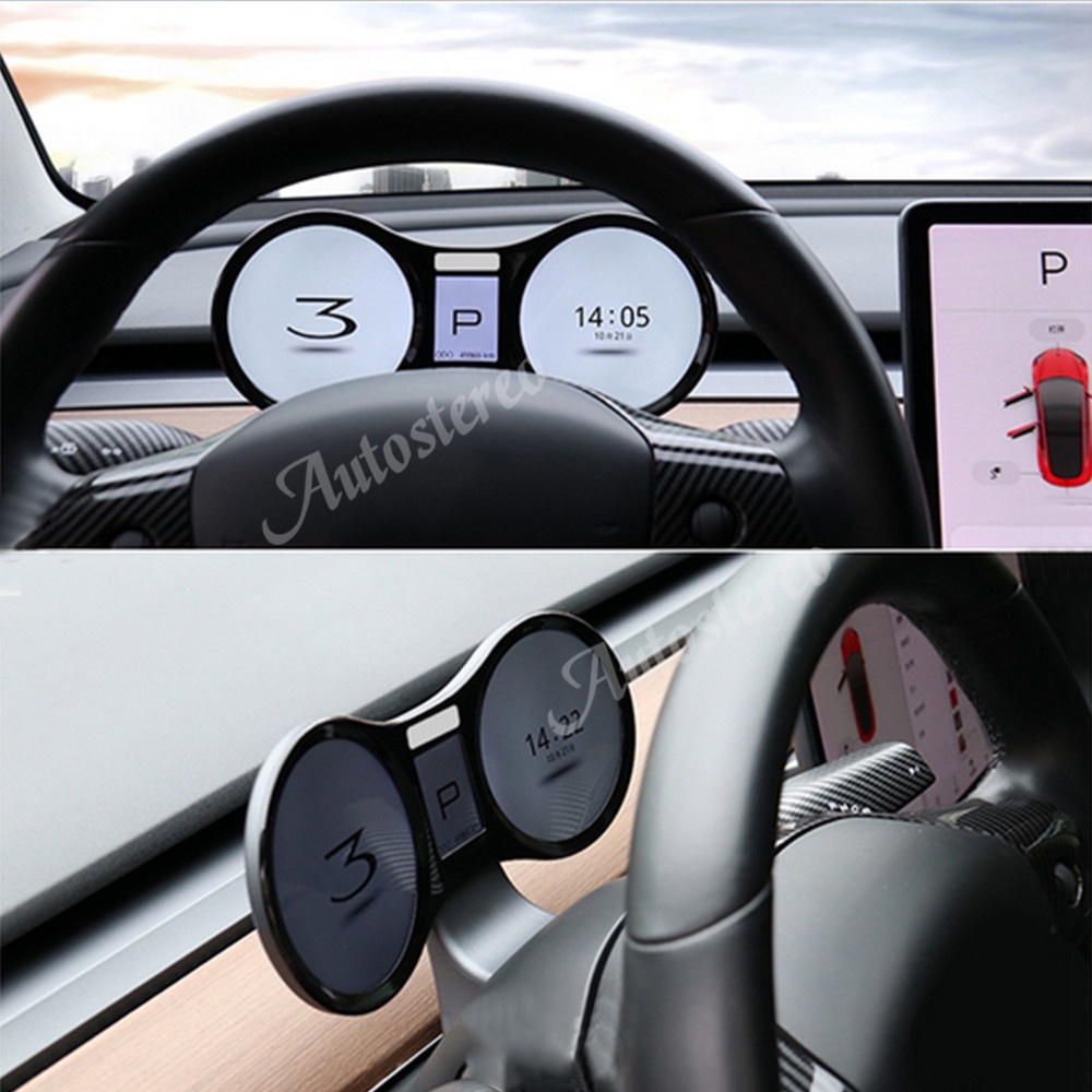 Digital Dashboard For Tesla Model 3 / Model Y Panel Virtual Instrument ...