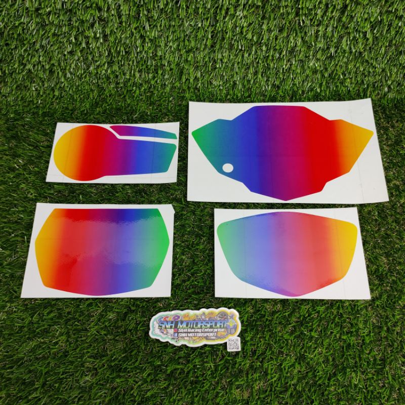 Sticker Tinted Titanium Meter For LC135, RS150, Y15, Y16, SRL115 FI ...