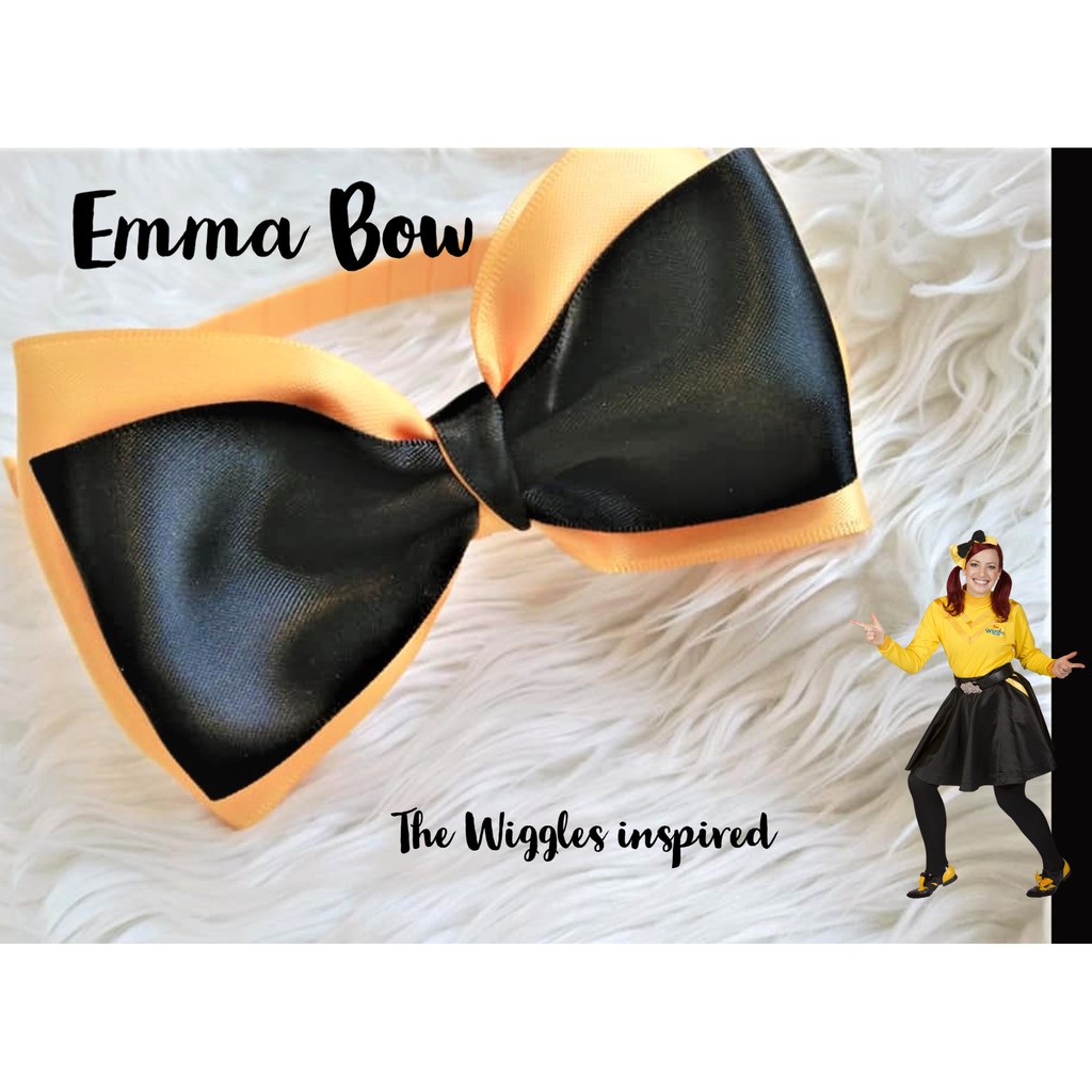 Emma bow the wiggles inspired Headband Kids Hair Accessories | Shopee ...
