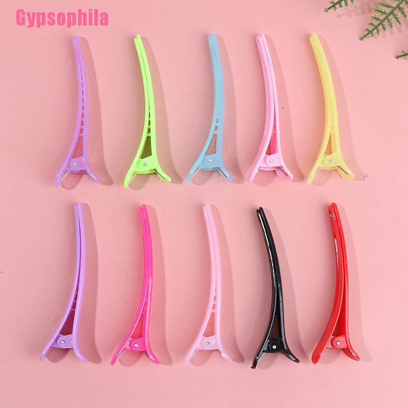 {[Gypsophila]} 10Pcs/Set Professional Basic Hair Grip Clips Sectioning ...