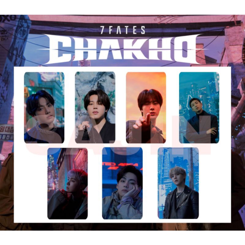 BTS 7 CHAKHO Webtoon Photocards fanmade | Shopee Philippines