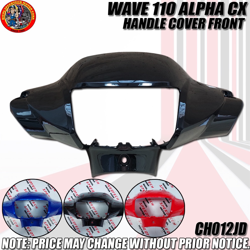 WAVE110 CX ALPHA HANDLE COVER FRONT (CH012JDR , CH012JDS , CH012JDT ...