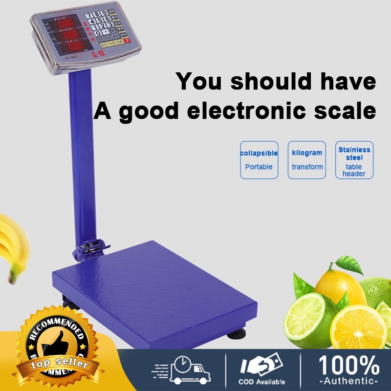 150KG rechargeable high-precision digital platform scale folding ...
