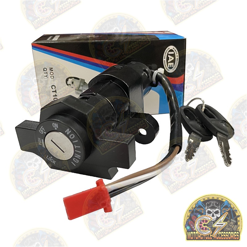 CS Motorcycle Ignition Switch for CT100 / Bajaj(main switch) | Shopee ...