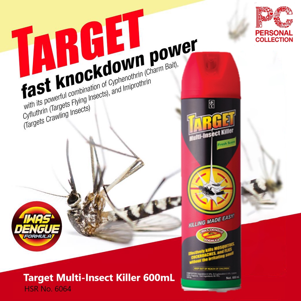 Target Multi-Insect Killer 600mL | Shopee Philippines