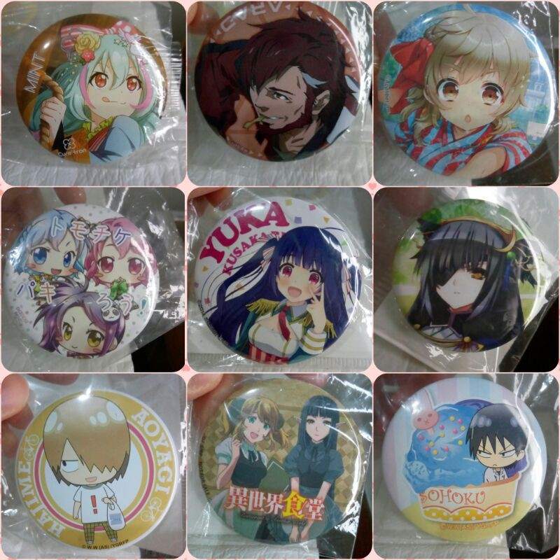 Assorted Anime Character Pins | Shopee Philippines