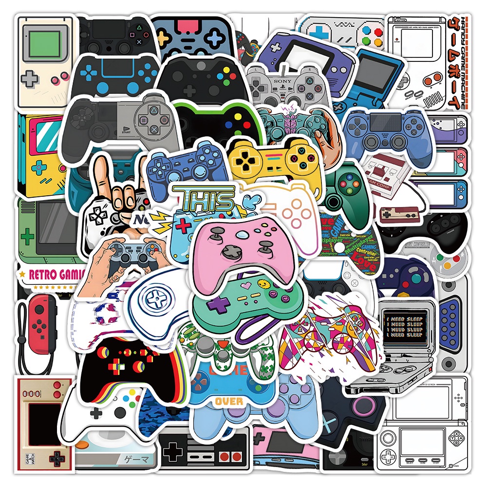50PCS Nintendo Switch Controller Stickers Game Accessories Decoration ...