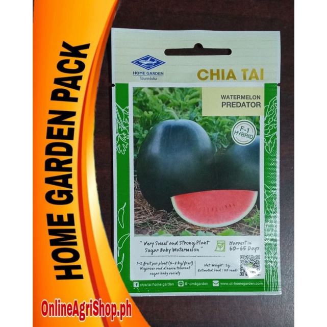 PREDATOR HYBRID WATERMELON 50 SEEDS (CHIA TAI) | Shopee Philippines