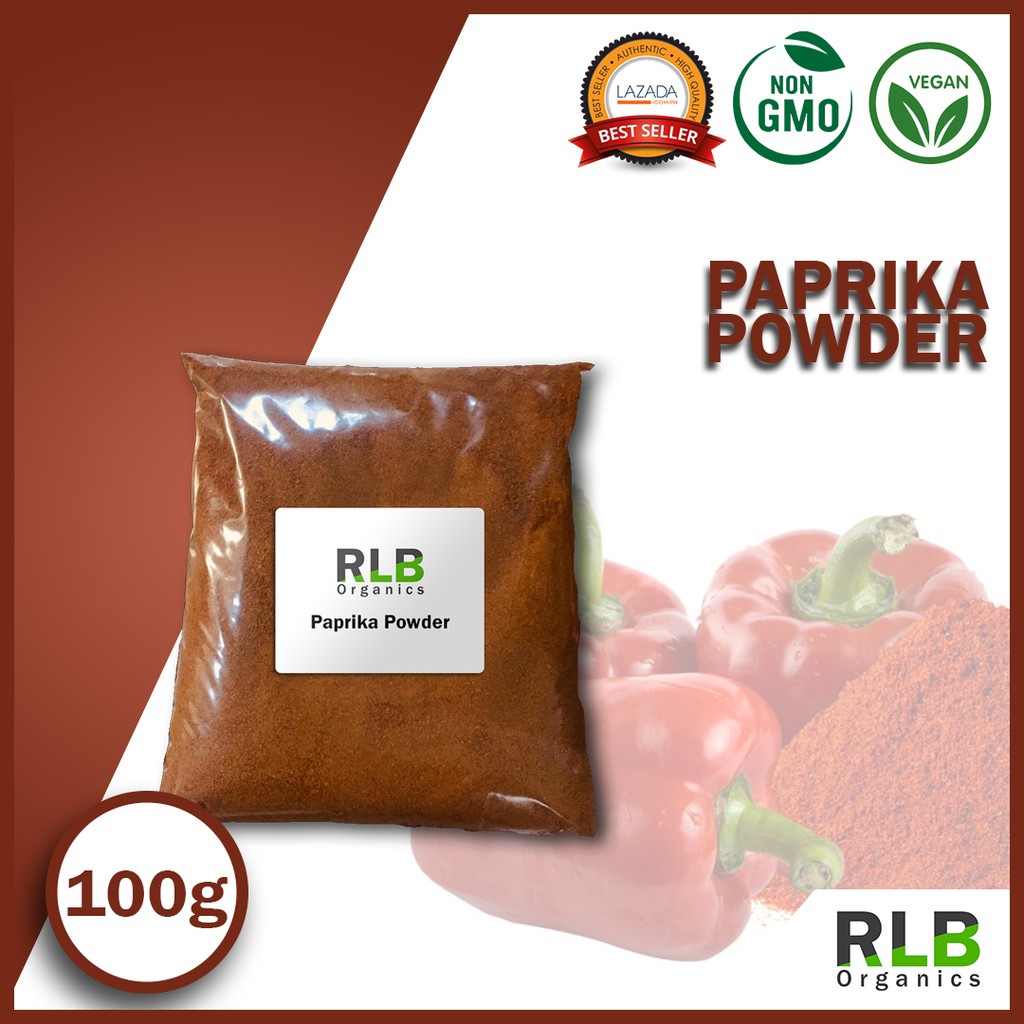 100 grams Organic Pure Natural Paprika Powder - Paprika Anti ...