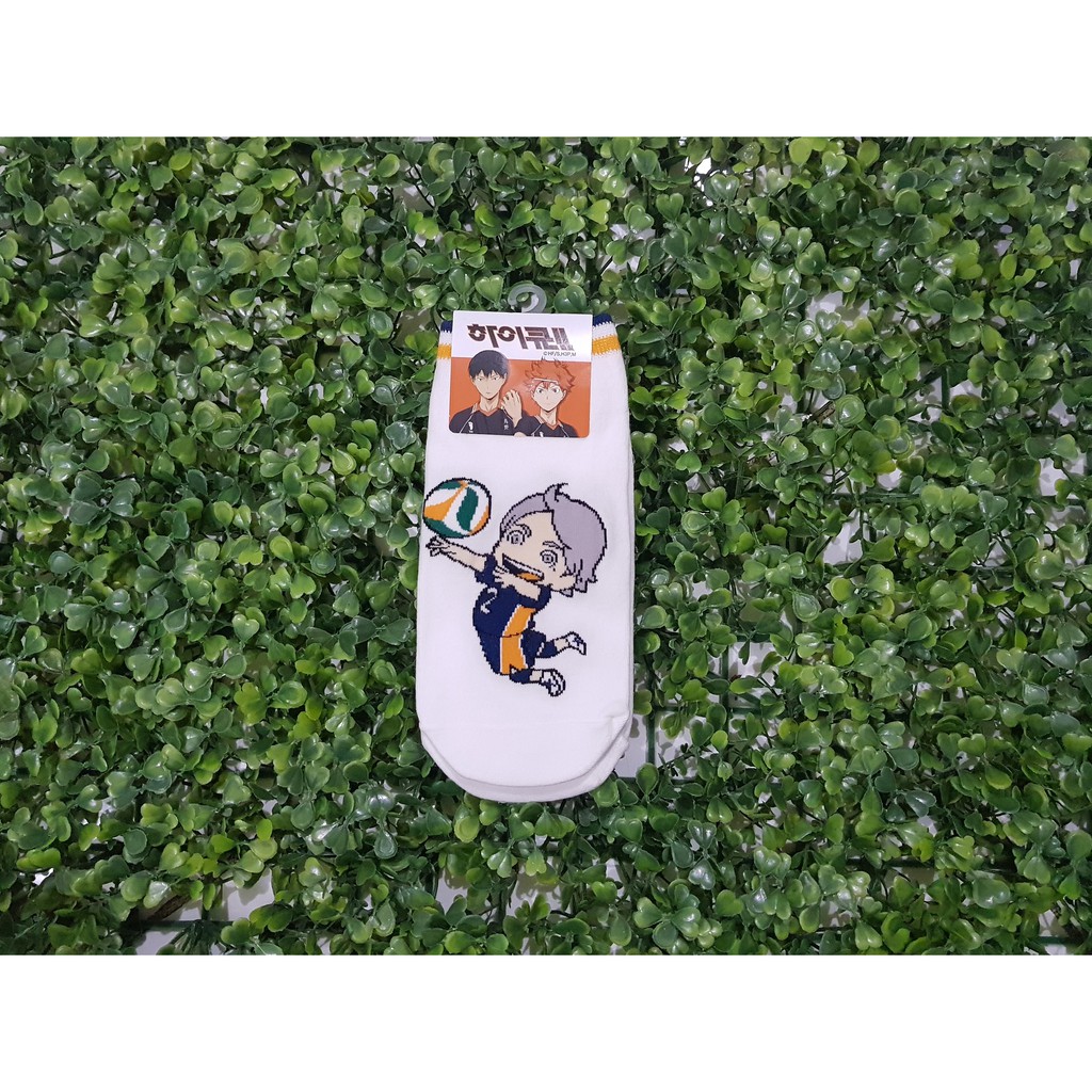 Iconic Korean Socks HAIKYUU Character Adult Socks(Made in Korea ...