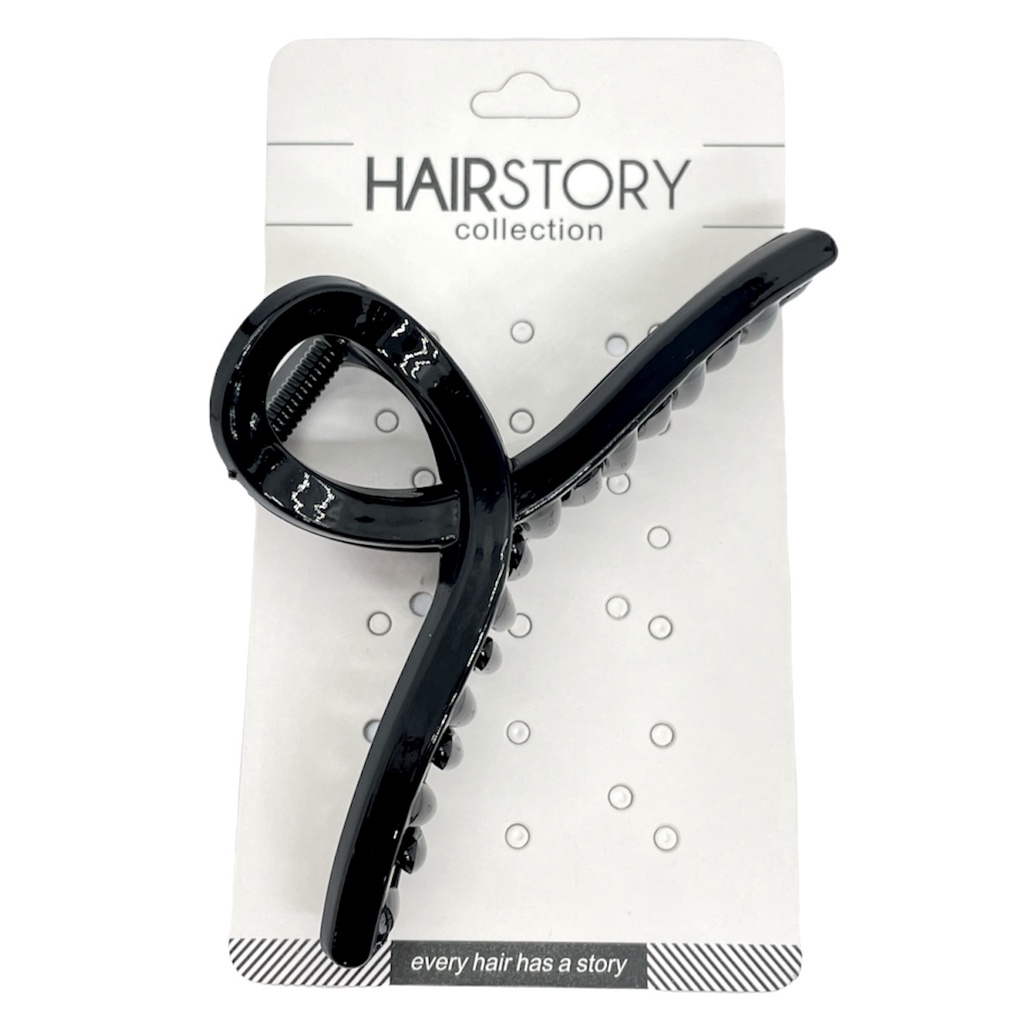HAIRSTORY D686 Classic Knot Hair Claw Clamp Clip | Shopee Philippines
