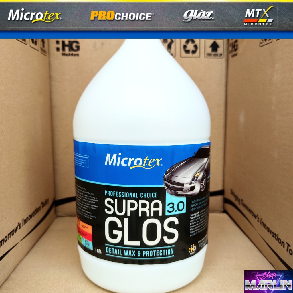 Microtex MTX SupraGlos Cleaner Wax 1 Gallon Step 3 | Shopee Philippines