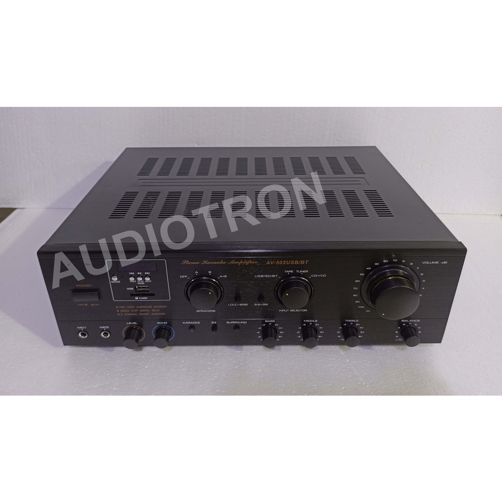 DB Audio Amplifier BT-AMP-602-12 1000Watts BT/USB/SD/FM Professional ...
