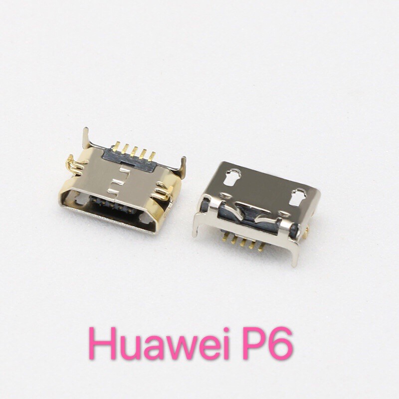 10-50pcs USB Plug In Charging Charger Port For Huawei P6 Charging Pin ...