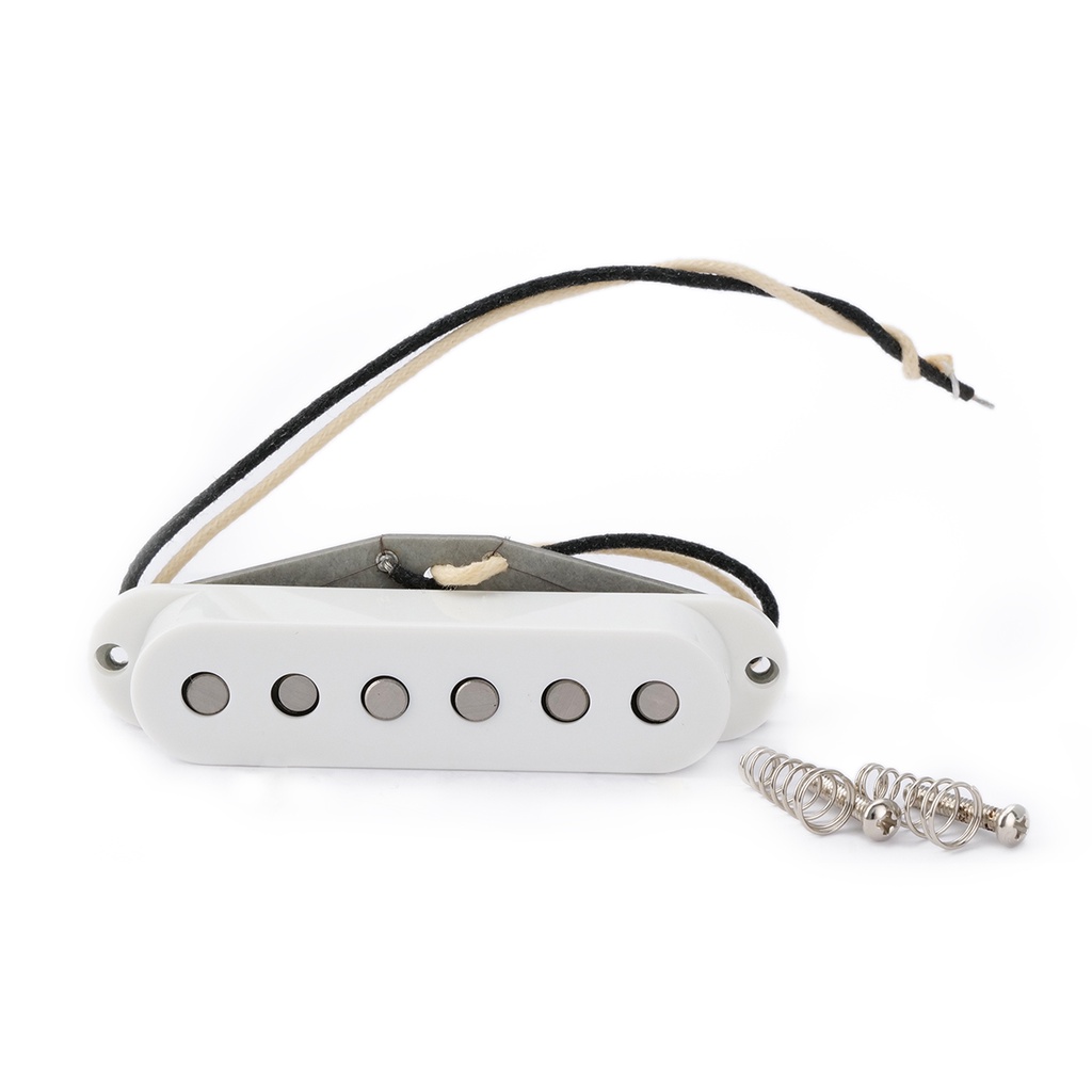 Roswell V2-N 52mm 1950s Vintage Tone Alnico 2 Guitar Single Coil Neck Pickup for Strat Style ...
