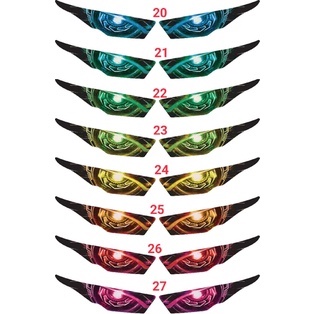 HONDA CLICK V1 WINKER EYE STICKER TRASNPARENT/ TRANSLUCENT VINYL ...