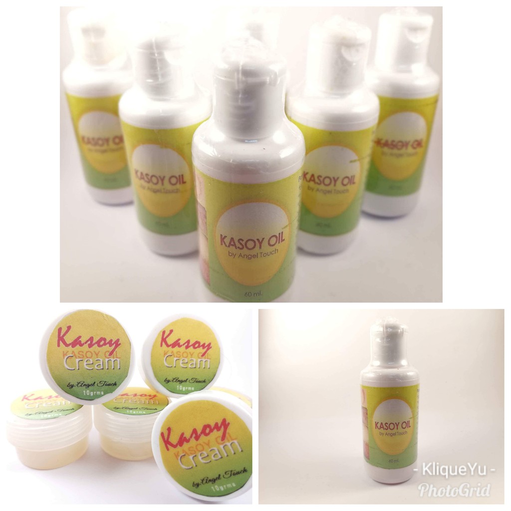 KYU KASOY OIL (60 mL) and CREAM (10 grams) | Shopee Philippines